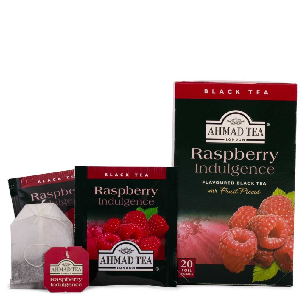 Ahmad Tea Raspberry Indulgence Tea (20 Teabags - Foil)