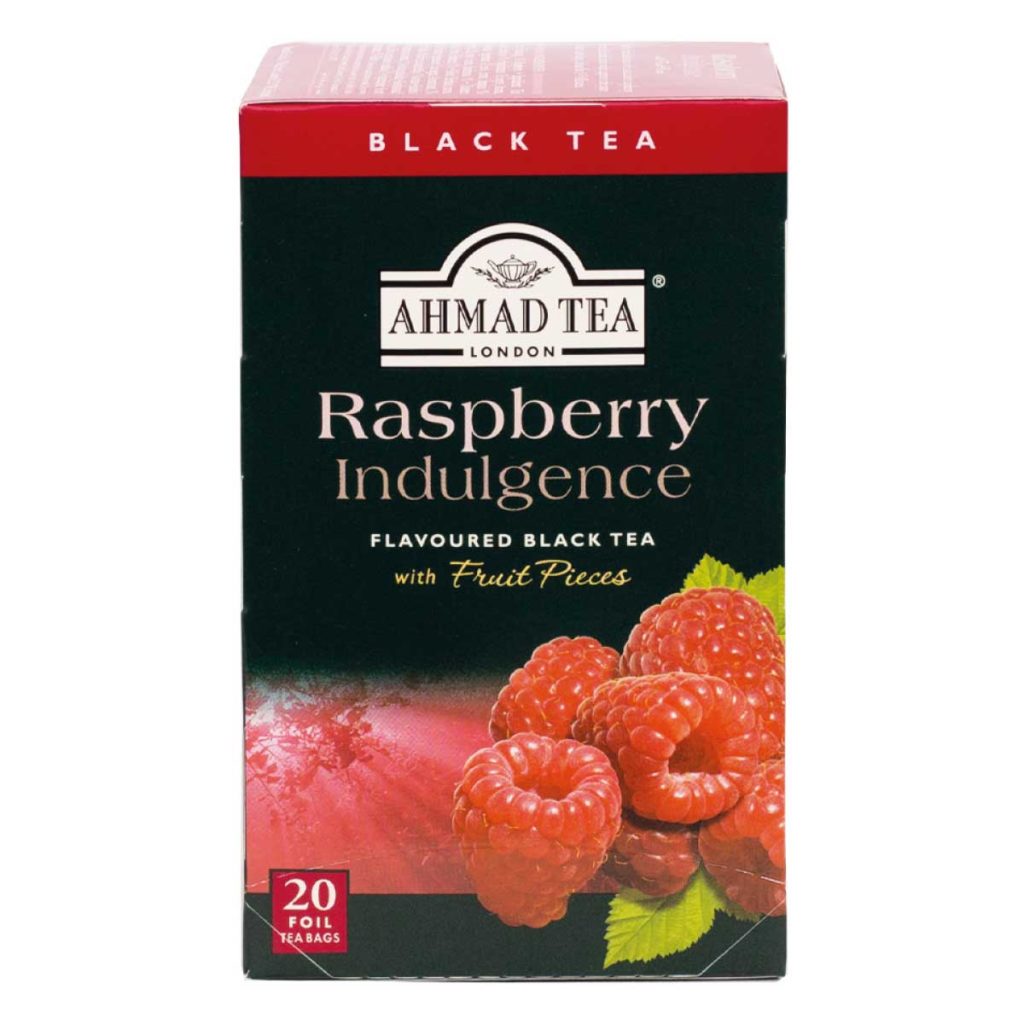 Ahmad Tea Raspberry Indulgence Tea (20 Teabags - Foil)