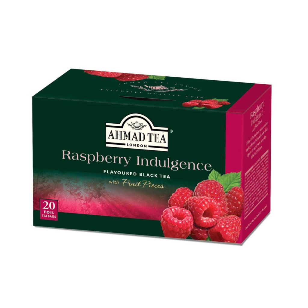 Ahmad Tea Raspberry Indulgence Tea (20 Teabags - Foil)