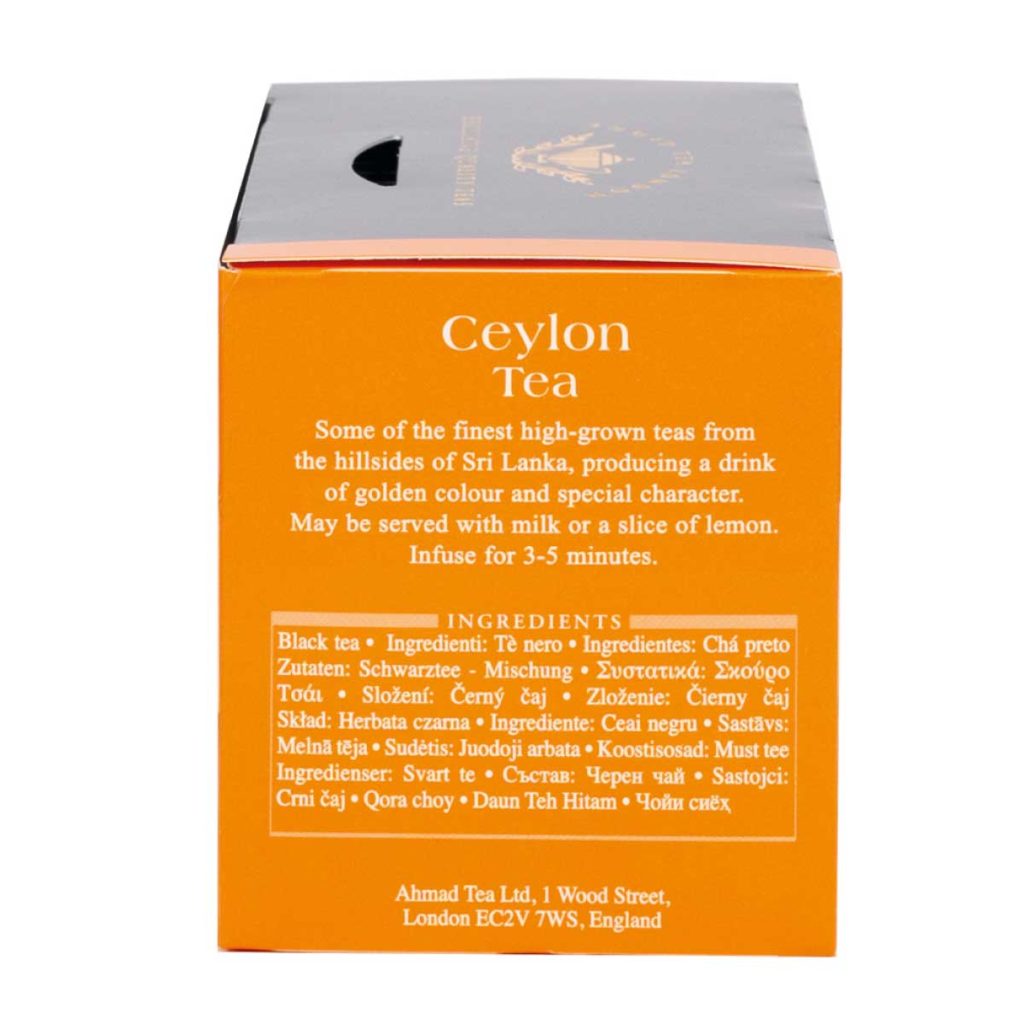 Ahmad Tea Ceylon Tea (20 Teabags - Foil) | Official Distributor Malaysia