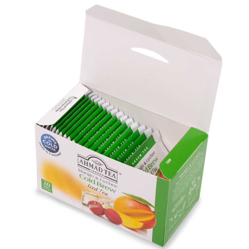 Ahmad Tea Cold Brew Mango & Lychee Iced Tea