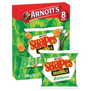 Arnott’s Shapes BBQ Multipack (200g) – Sangla Foods | FMCG Distributor ...