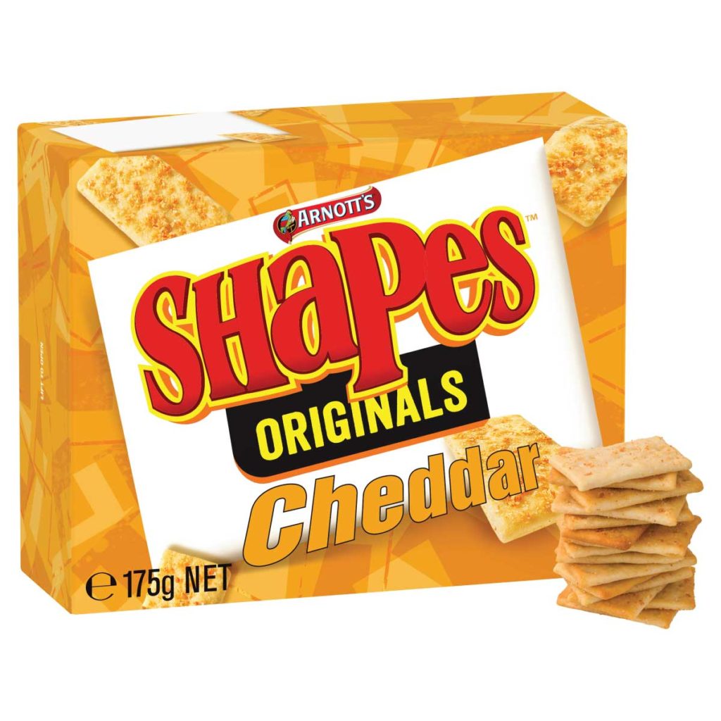 Arnott’s Shapes Cheddar (175g) – Sangla Foods | FMCG Distributor ...