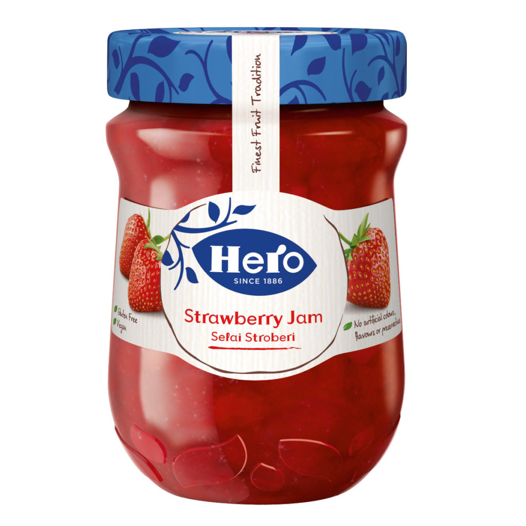 Hero Strawberry Jam (350g) – Sangla Foods | FMCG Distributor ...