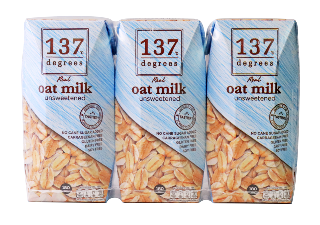Oat Milk Malaysia | 137 Degrees Unsweetened (180 ml)