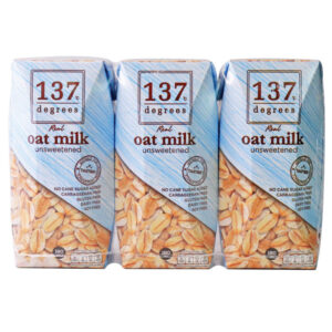 Oat Milk Malaysia | 137 Degrees Unsweetened (180 ml)